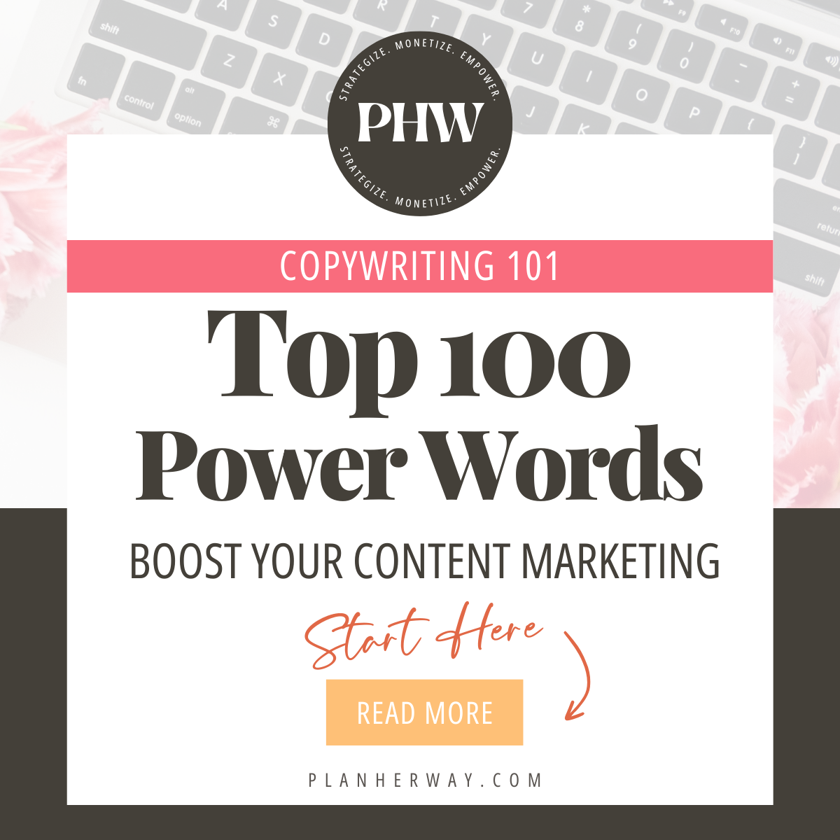 100 Power Words for Copywriting: Boost Your Content | Plan Her Way
