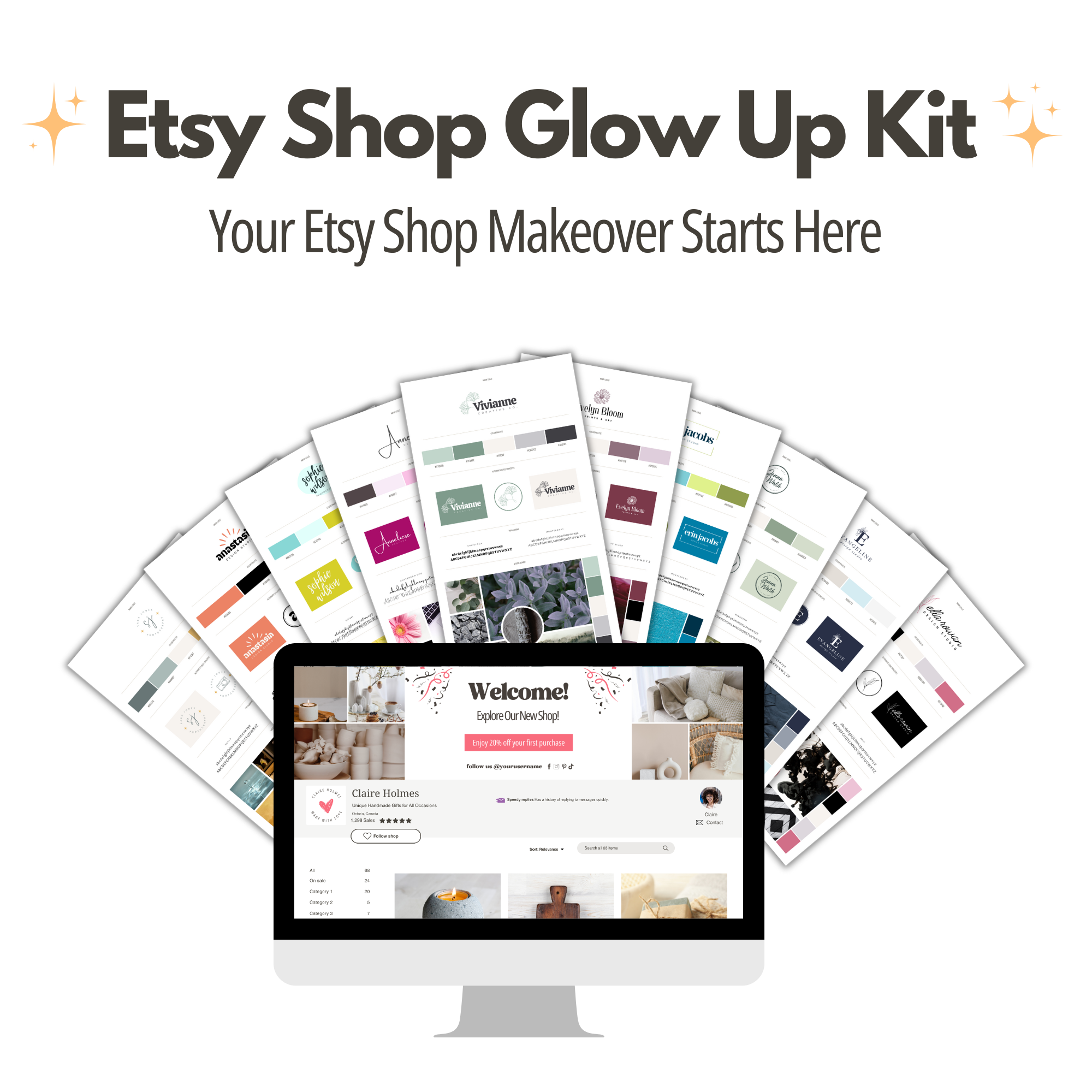Etsy Shop Glow Up Kit | Plan Her Way